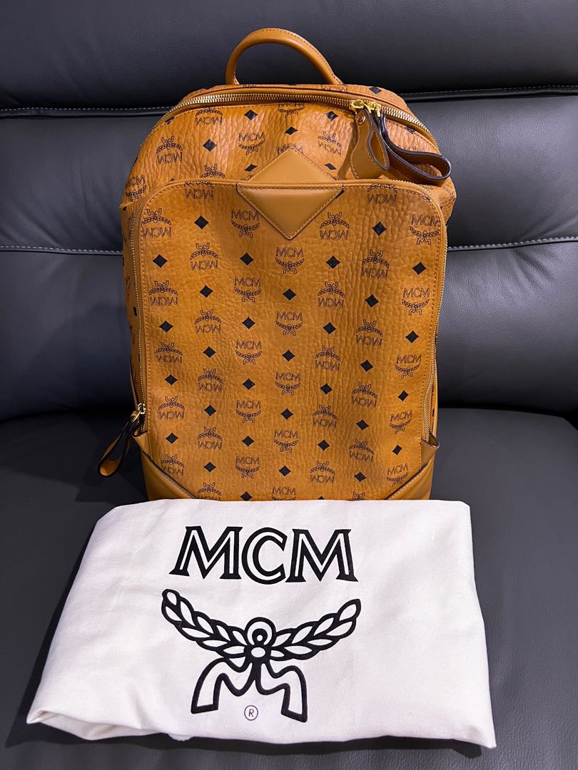 Authentic MCM Backpack, Men's Fashion, Bags, Backpacks on Carousell