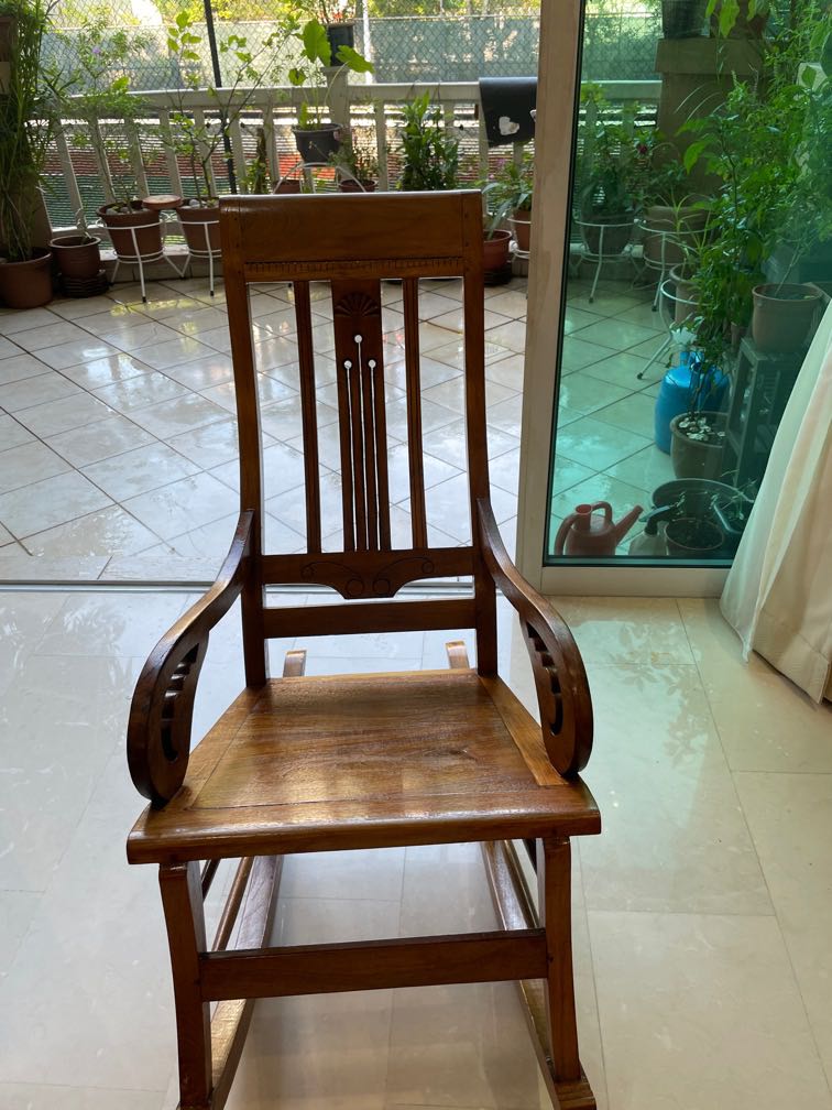 Beautiful Rocking Chair, Furniture & Home Living, Furniture, Chairs on ...