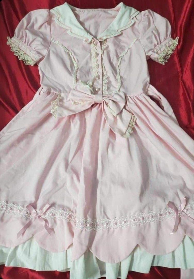 Bodyline pastel pink bow dress, Women's Fashion, Dresses & Sets ...