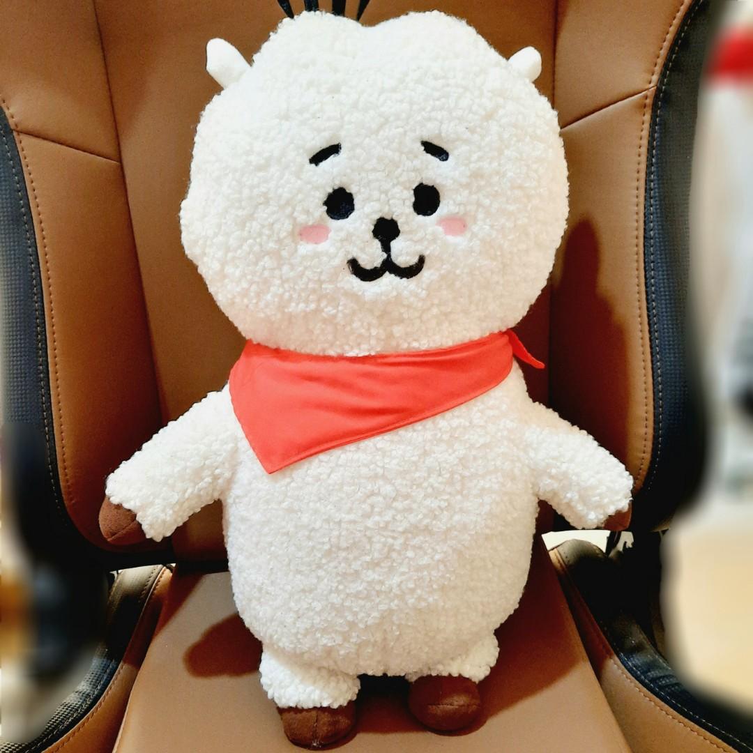BT21 RJ Plushie Jumbo BTS, Hobbies & Toys, Collectibles & Memorabilia ...