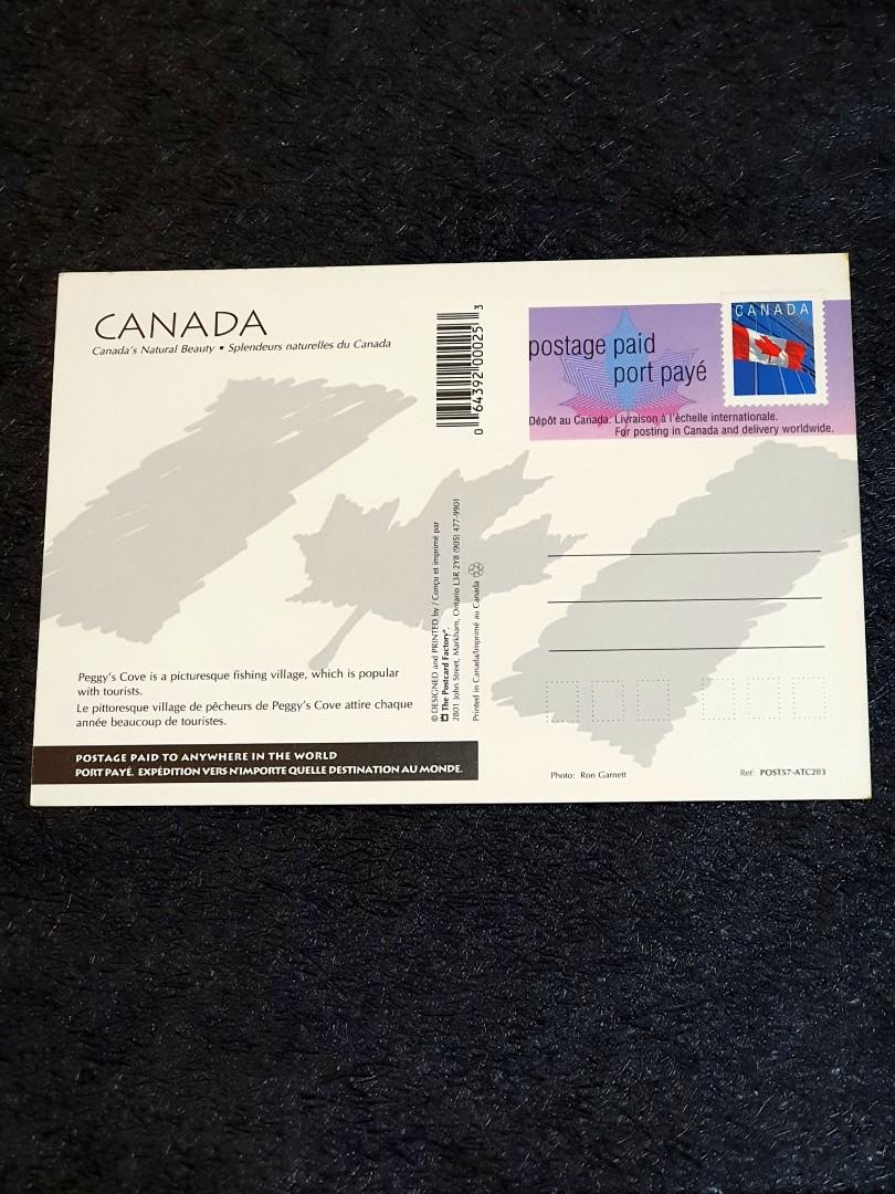 Canada Postage Prepaid Postcard: Nova Scotia. Mint Unused. #stamps ...