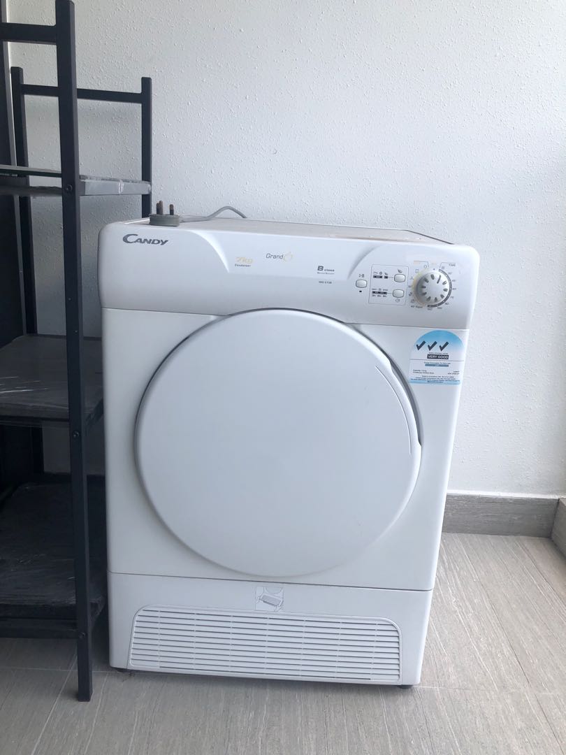 Candy Dryer 7kg, TV & Home Appliances, Washing Machines and Dryers on ...