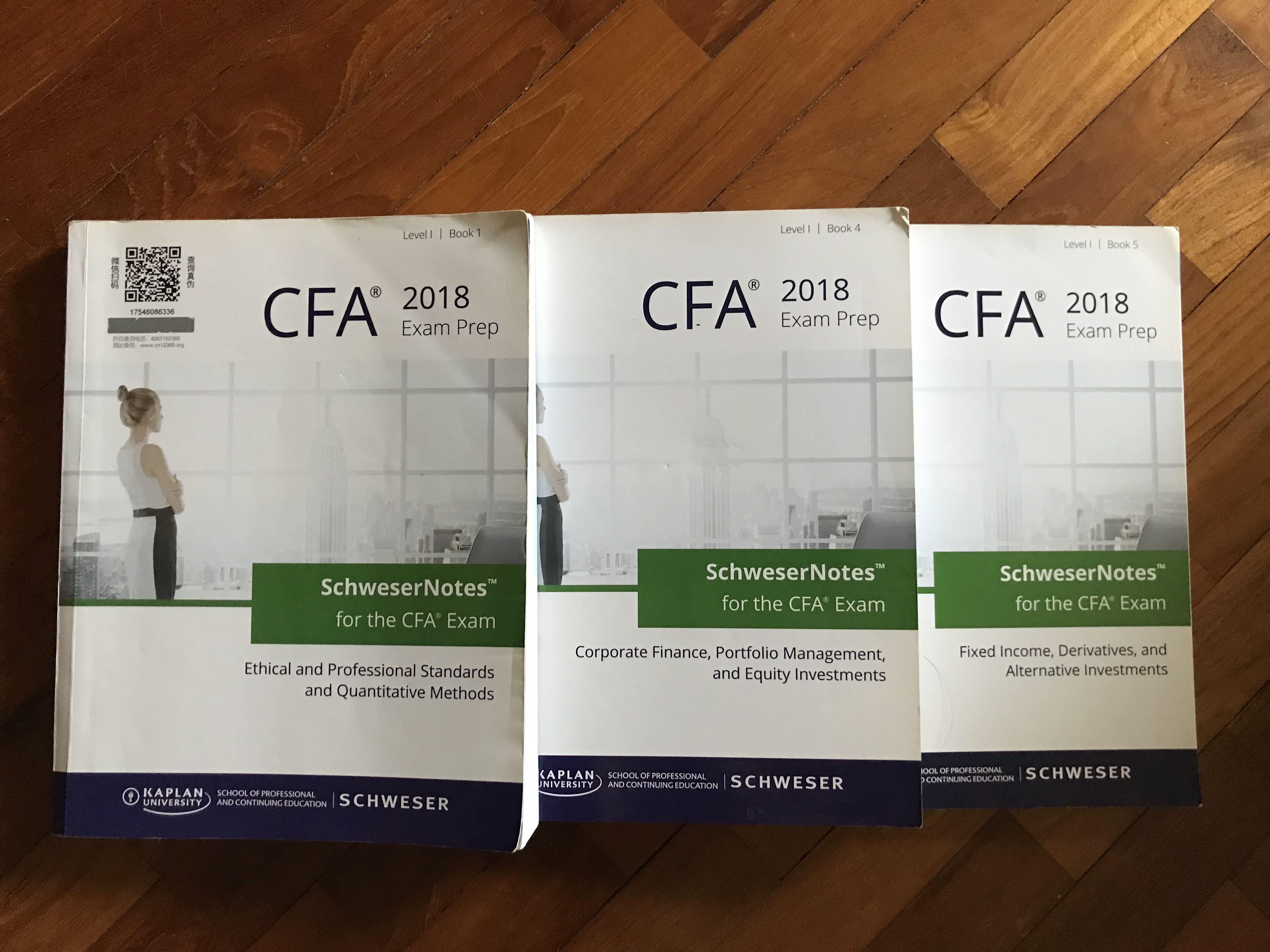 cfa Level 1 Kaplan notes book, Hobbies & Toys, Books & Magazines ...