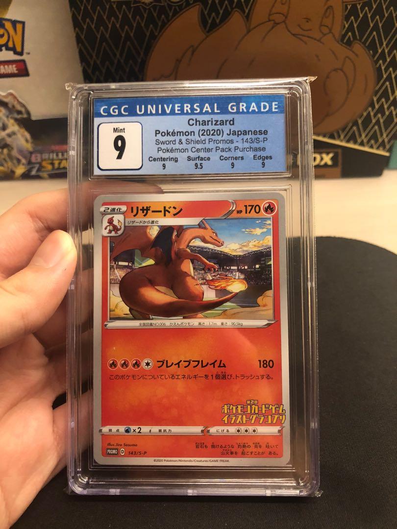 Charizard CGC 9 Slab, Hobbies & Toys, Toys & Games on Carousell
