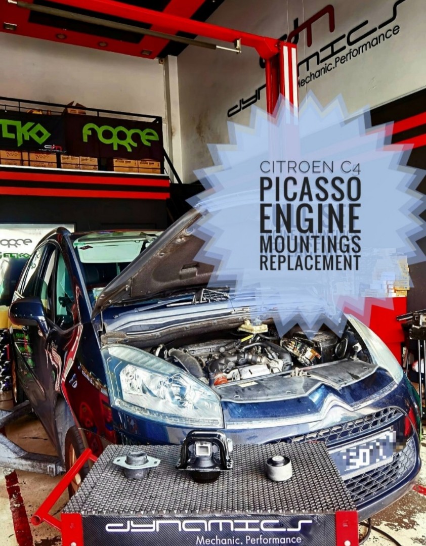 Citroen C4: Engine mountings Replacement, Car Accessories, Accessories ...