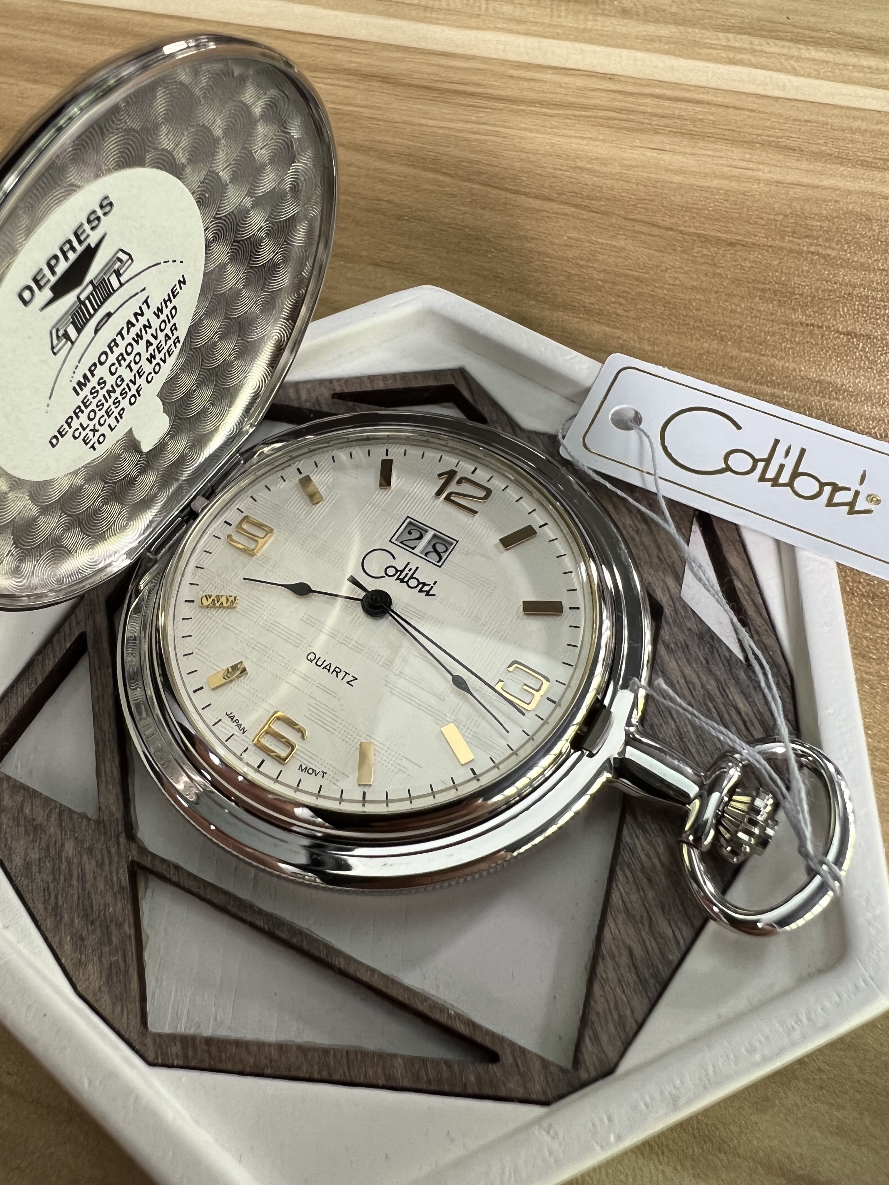 Colibri Pocket Watch Japan Movt, Luxury, Watches on Carousell