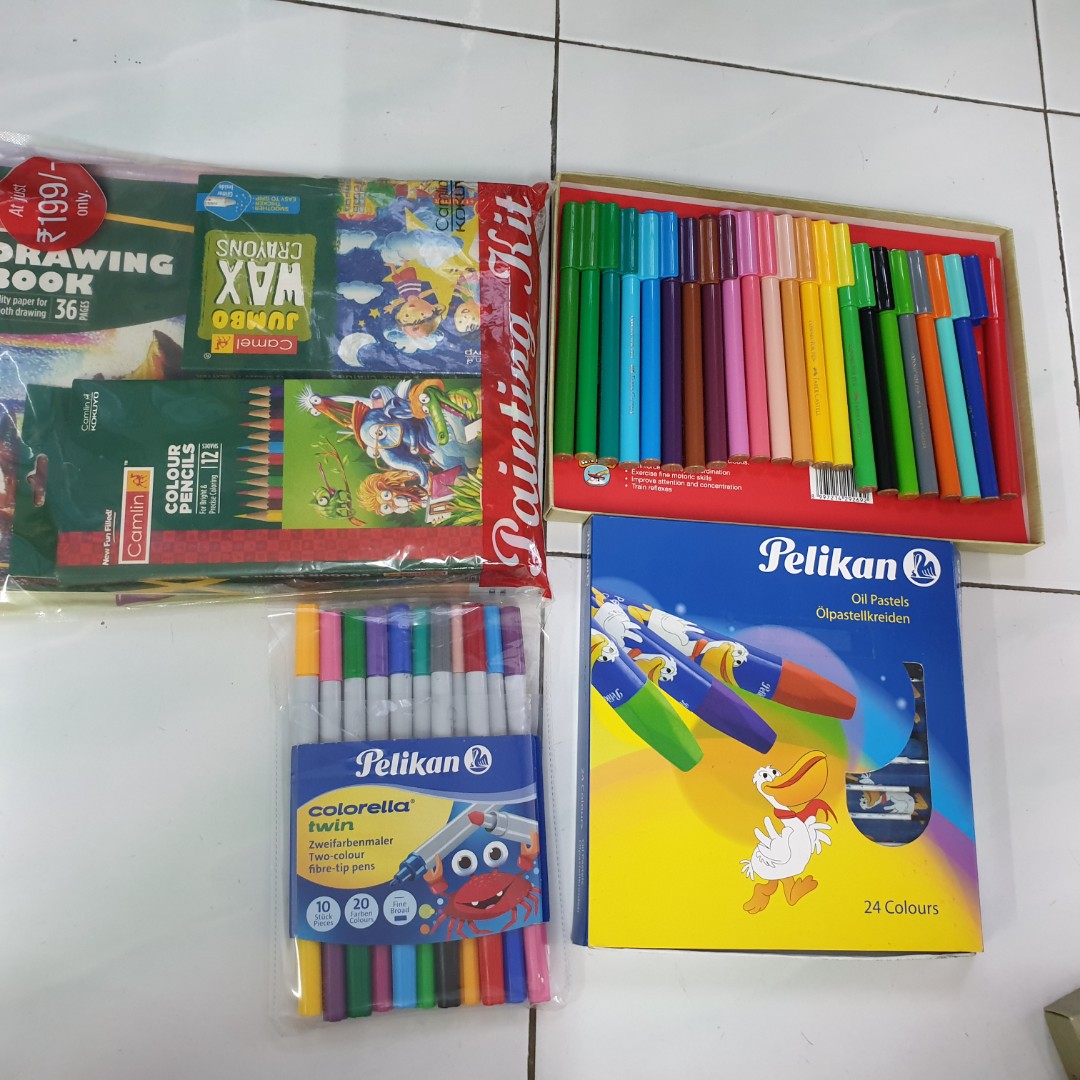 Colouring equipment, Hobbies & Toys, Stationery & Craft, Craft Supplies ...