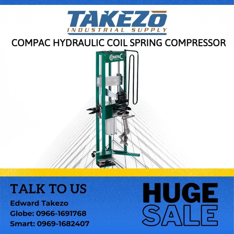 Compac Hydraulic Coil Spring Compressor, Commercial & Industrial ...