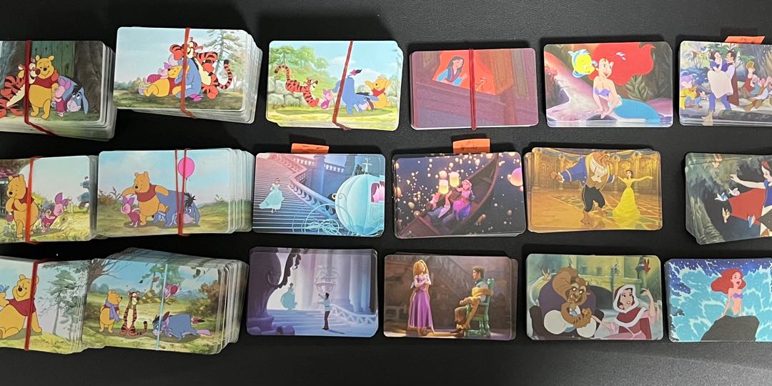 CPCM Cards Winnie the Pooh / Disney Princess / Blind Box Cow Play Cow ...