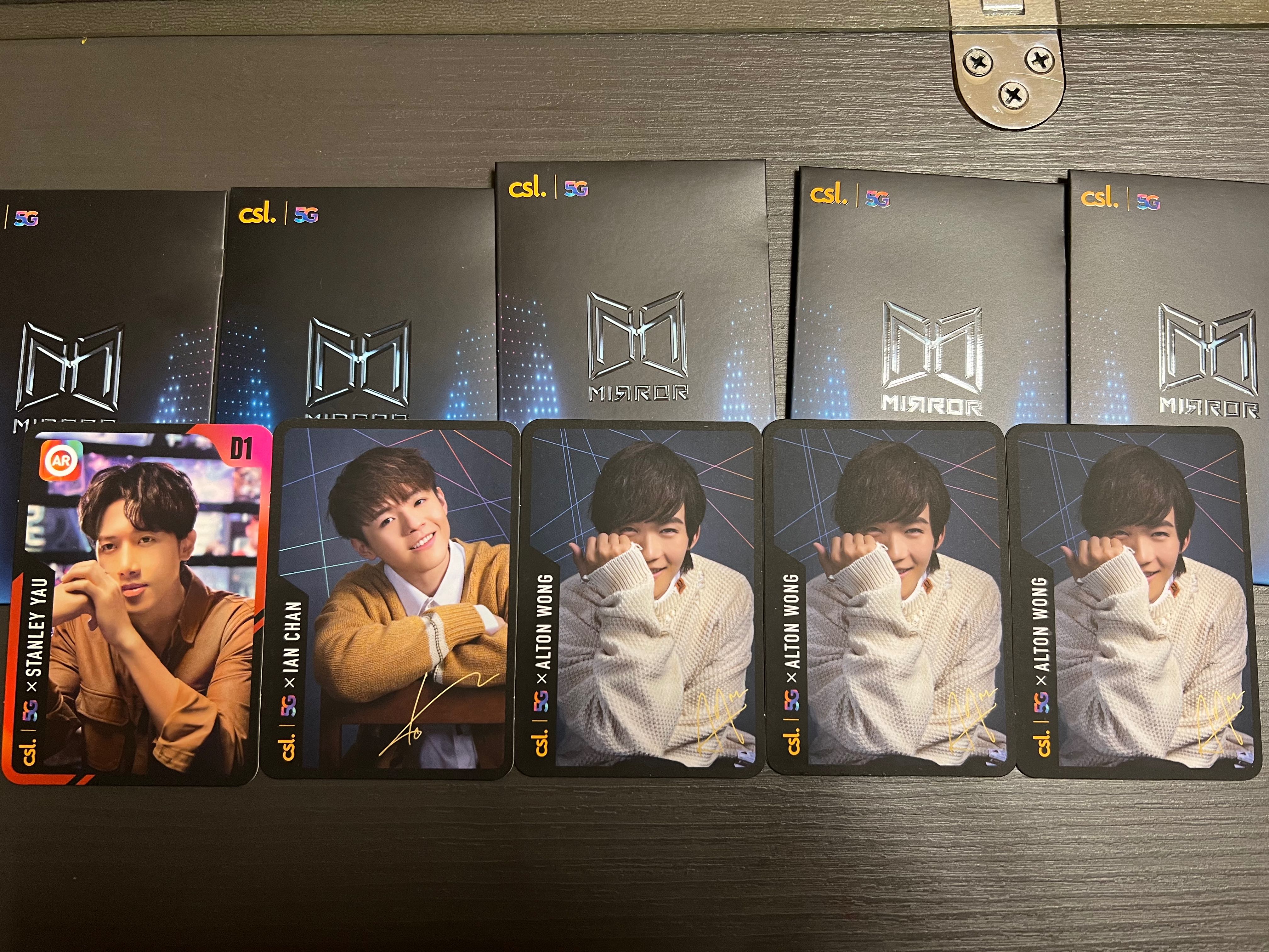 csl mirror card, 興趣及遊戲, 收藏品及紀念品, 明星周邊 - Carousell