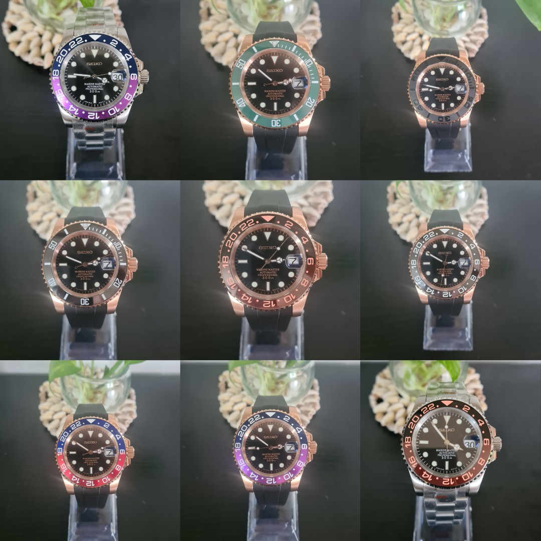 Custom Seiko Mod, Men's Fashion, Watches & Accessories, Watches on ...