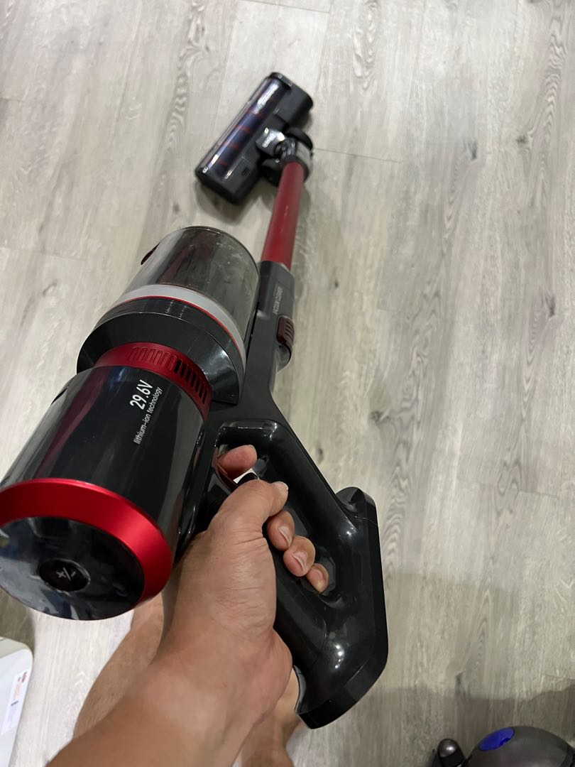 Dibea F20 max cordless vacuum cleaner + Dustmints suction head, TV ...