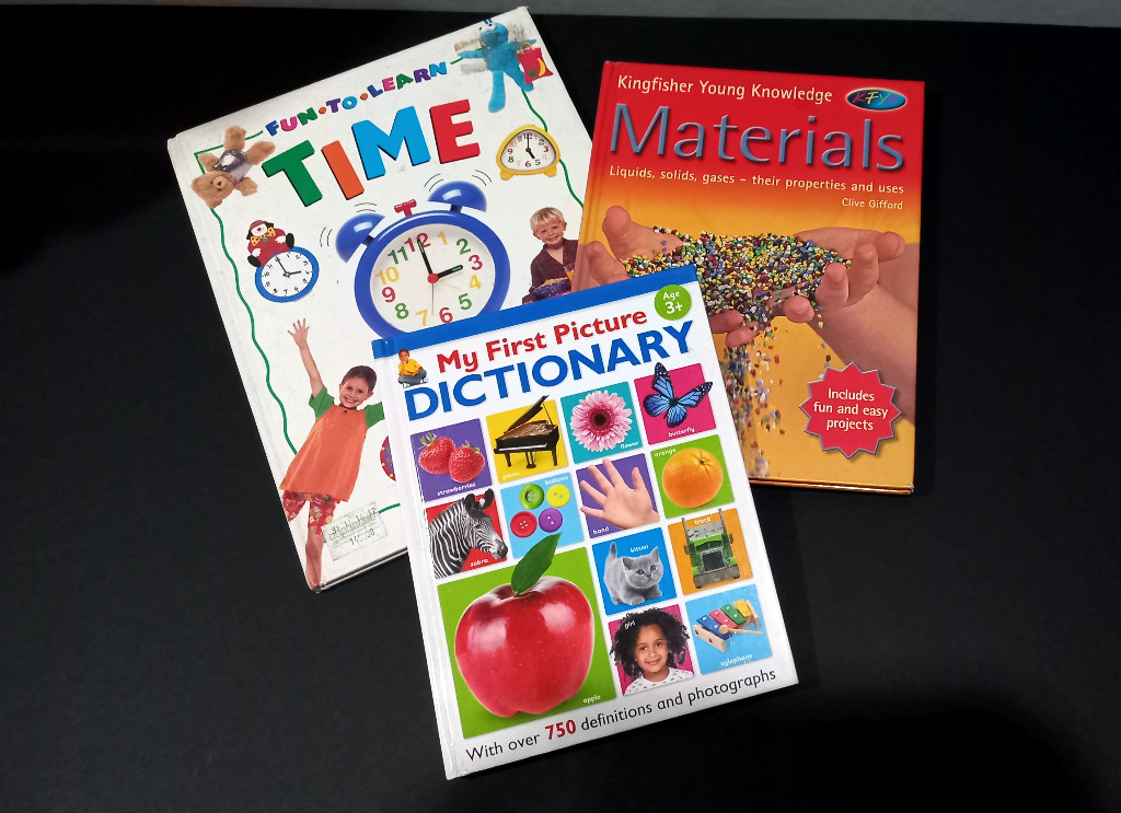Dictionary, Telling time and Minerals Bundle, Hobbies & Toys, Books ...