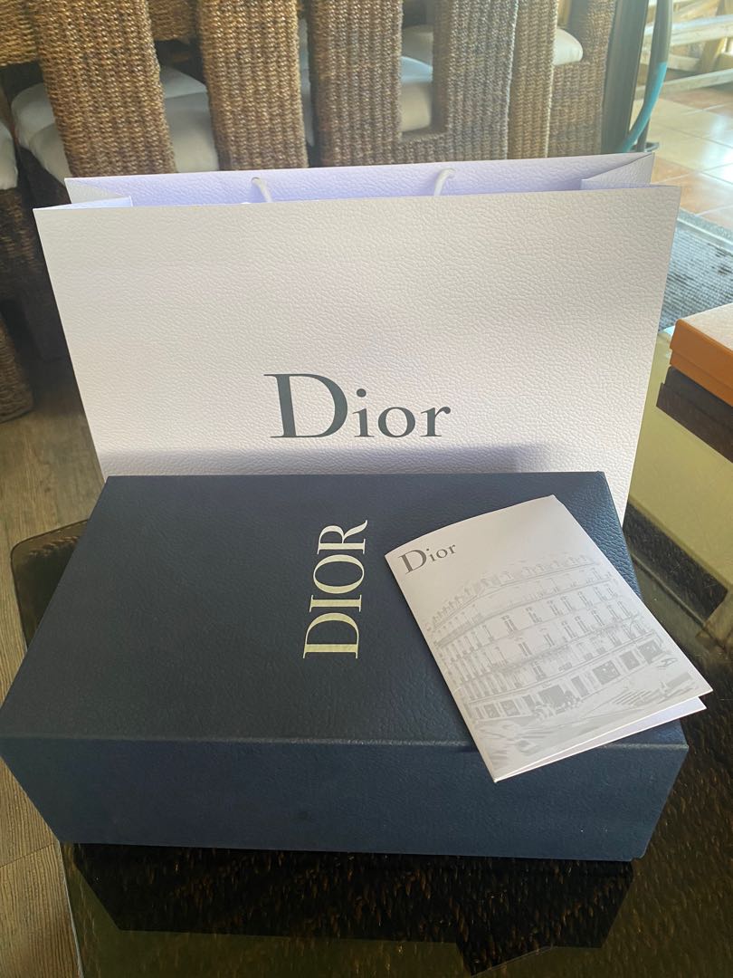 Dior shoe box, Luxury, Bags & Wallets on Carousell