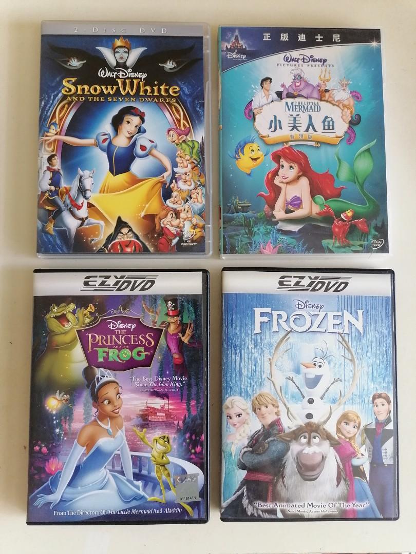 Disney Princess Fairytale Collection & Animal Classics Movies Animation ...