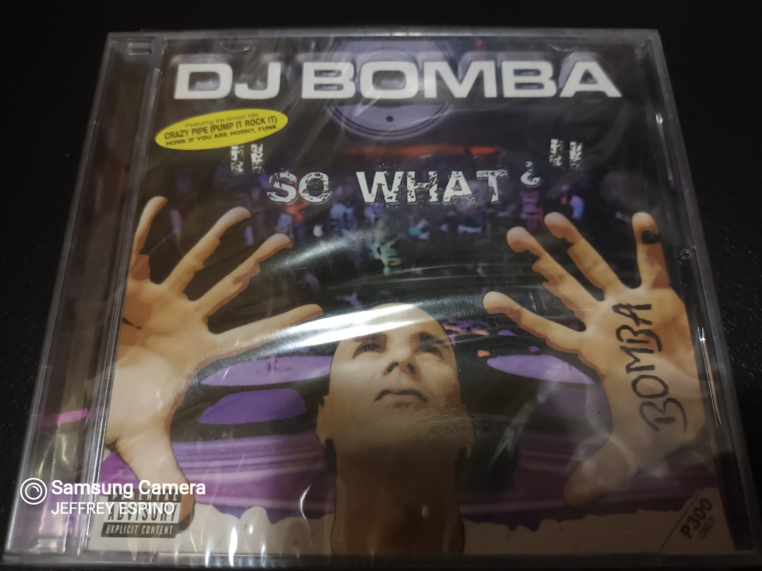DJ Bomba So What cd on Carousell
