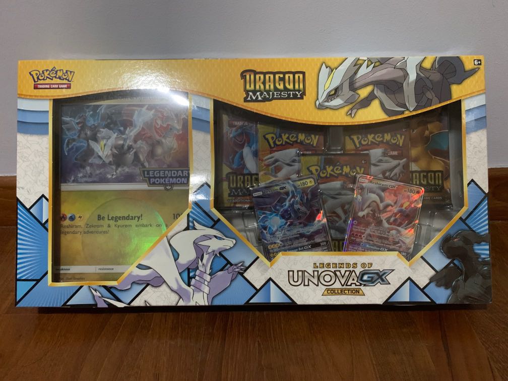 Dragon Majesty Legends of Unova GX collection box Pokemon cards PTCG, Hobbies & Toys, Toys ...