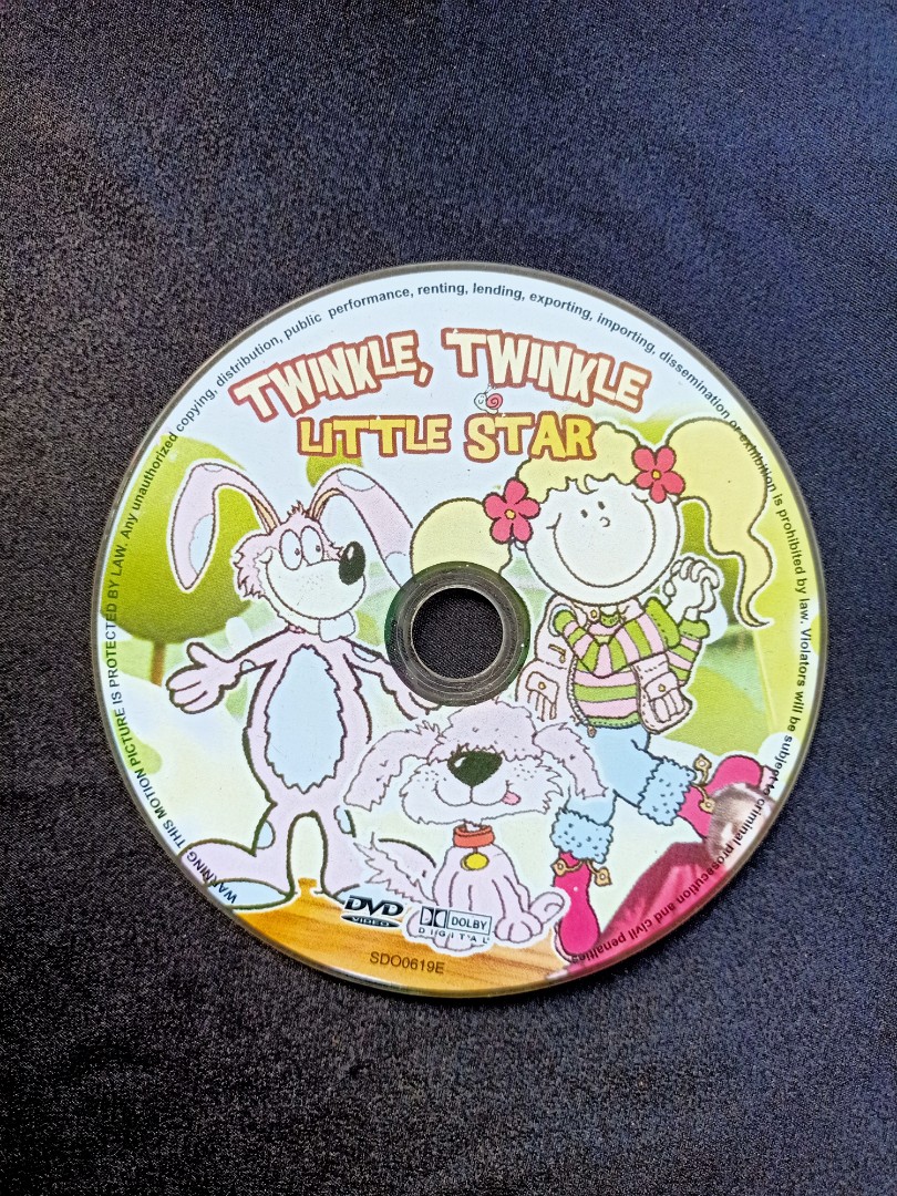 DVD Twinkle Twinkle Little Star, Hobbies & Toys, Music & Media, CDs & DVDs on Carousell