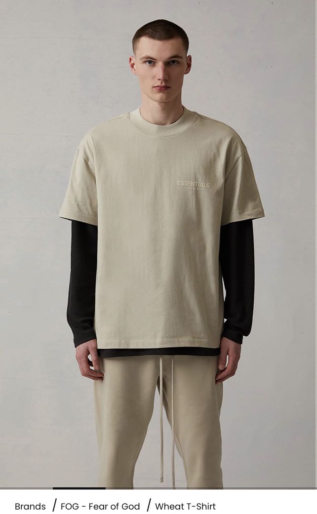 Fear of God Essentials S22 Tees, Men's Fashion, Tops & Sets, Tshirts ...