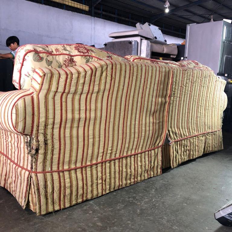 FELLA DESIGN 3 Seater Fabric Sofa / FELLA DESIGN Sofa Fabrik 3 Tempat ...