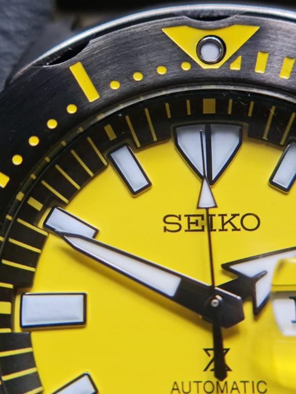 [Full Set] Asia Limited Edition Brand In New Box Seiko Yellow Monster ...