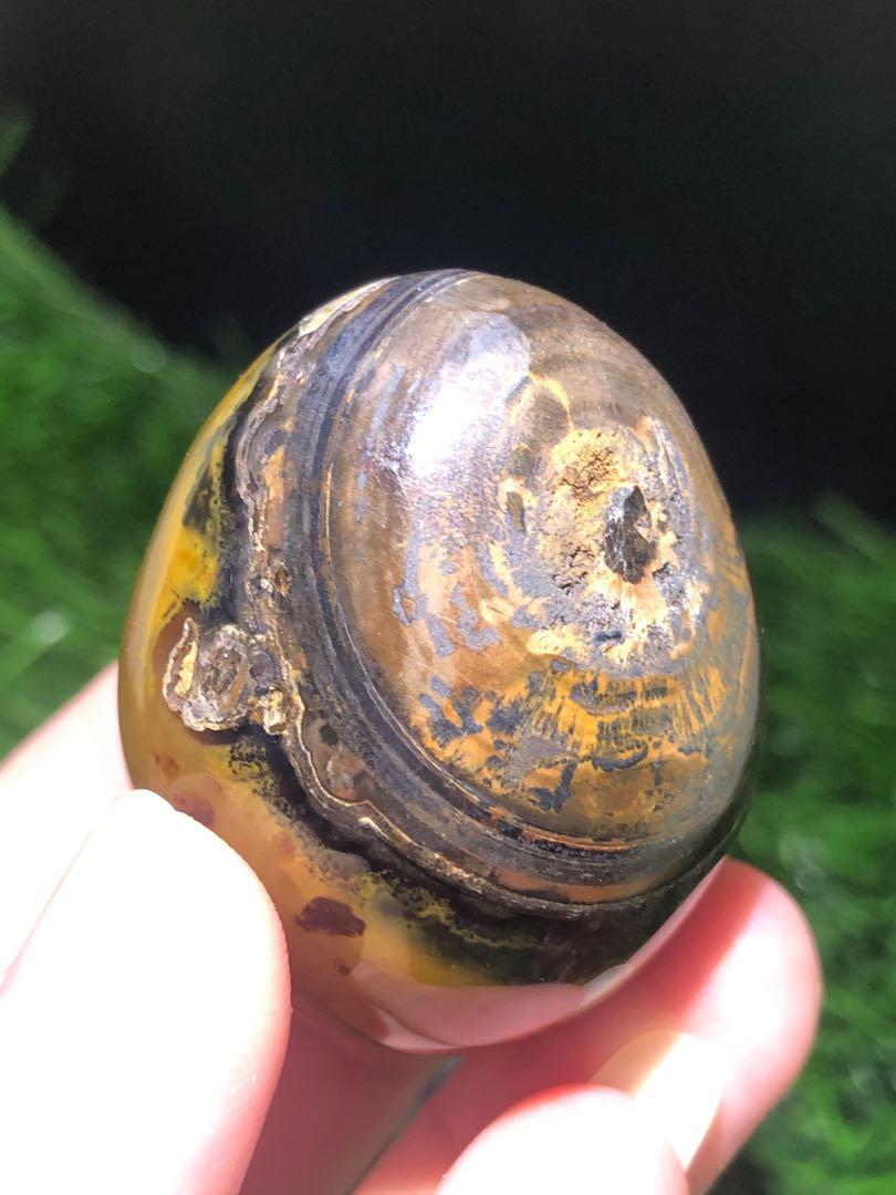 Fully polished Zhan guo red agate eye, Hobbies & Toys, Memorabilia ...