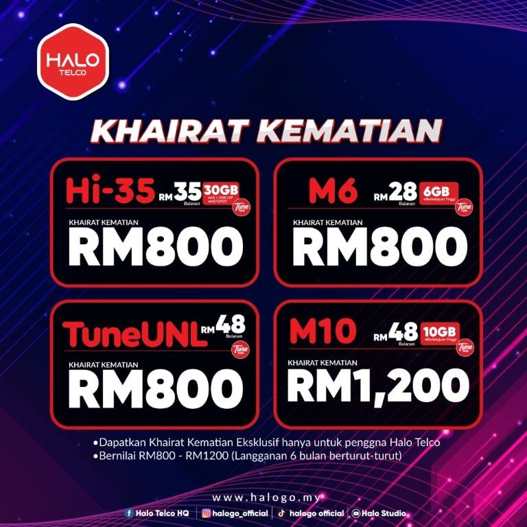 HALO TELCO CALL 20 PREPAID SEKALI SIM KAD, Mobile Phones & Gadgets ...