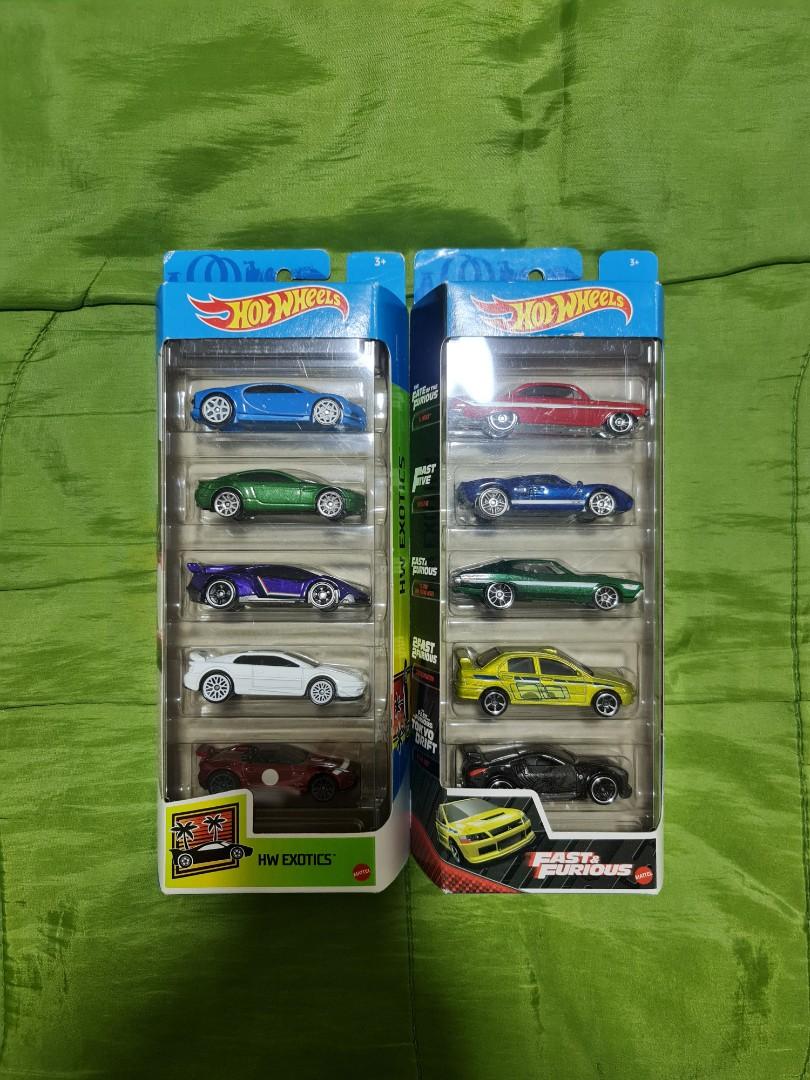 Hot Wheels 5 pack, Hobbies & Toys, Toys & Games on Carousell