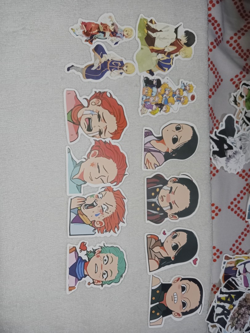 Hunter X Hunter stickers!!, Hobbies & Toys, Memorabilia & Collectibles ...