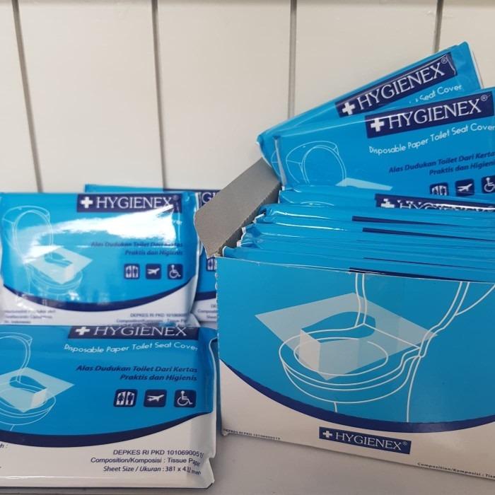 Hygienex Bathroom Disposable Paper Toilet Seat Cover, Furniture & Home ...