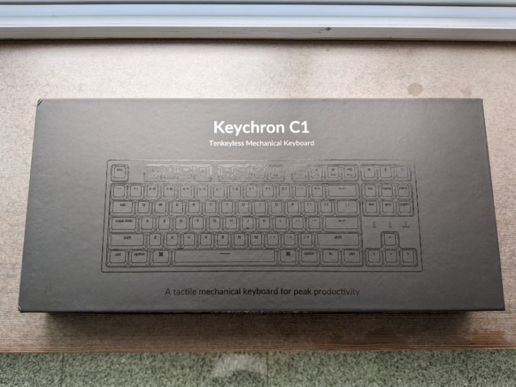 Keychron C1 wired tenkeyless mechanical keyboard (hot swappable with ...