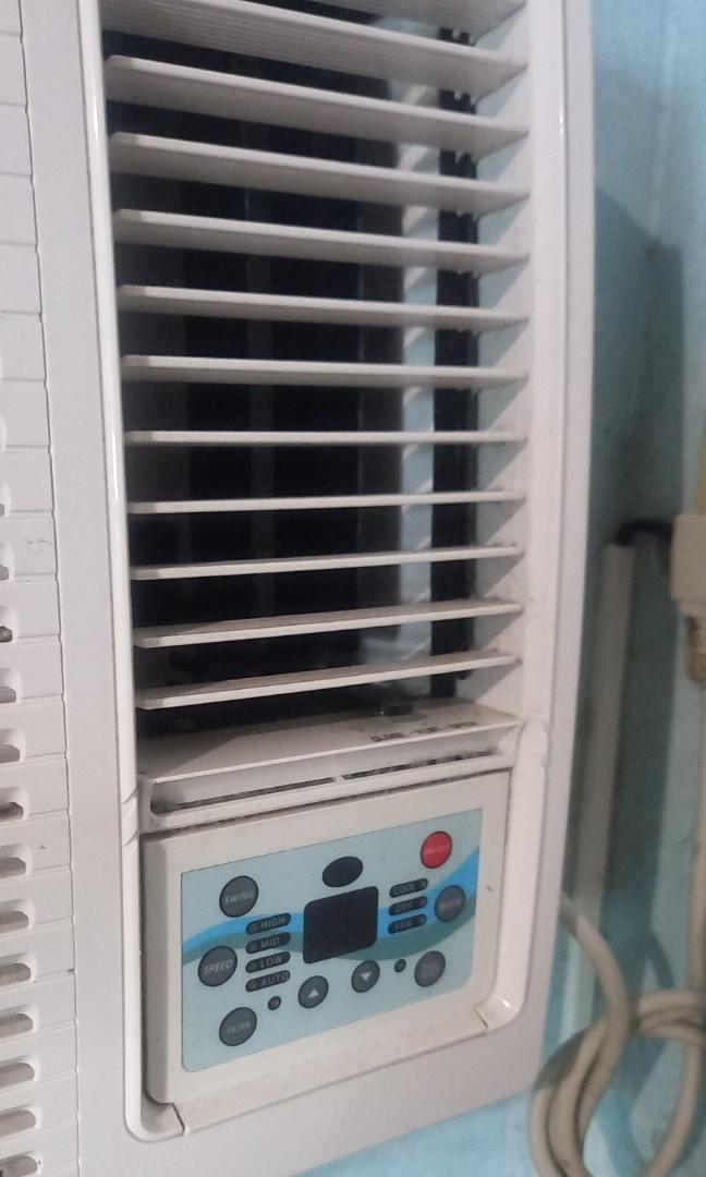 Kolin 1.5hp window type ac, Furniture & Home Living, Home Improvement ...