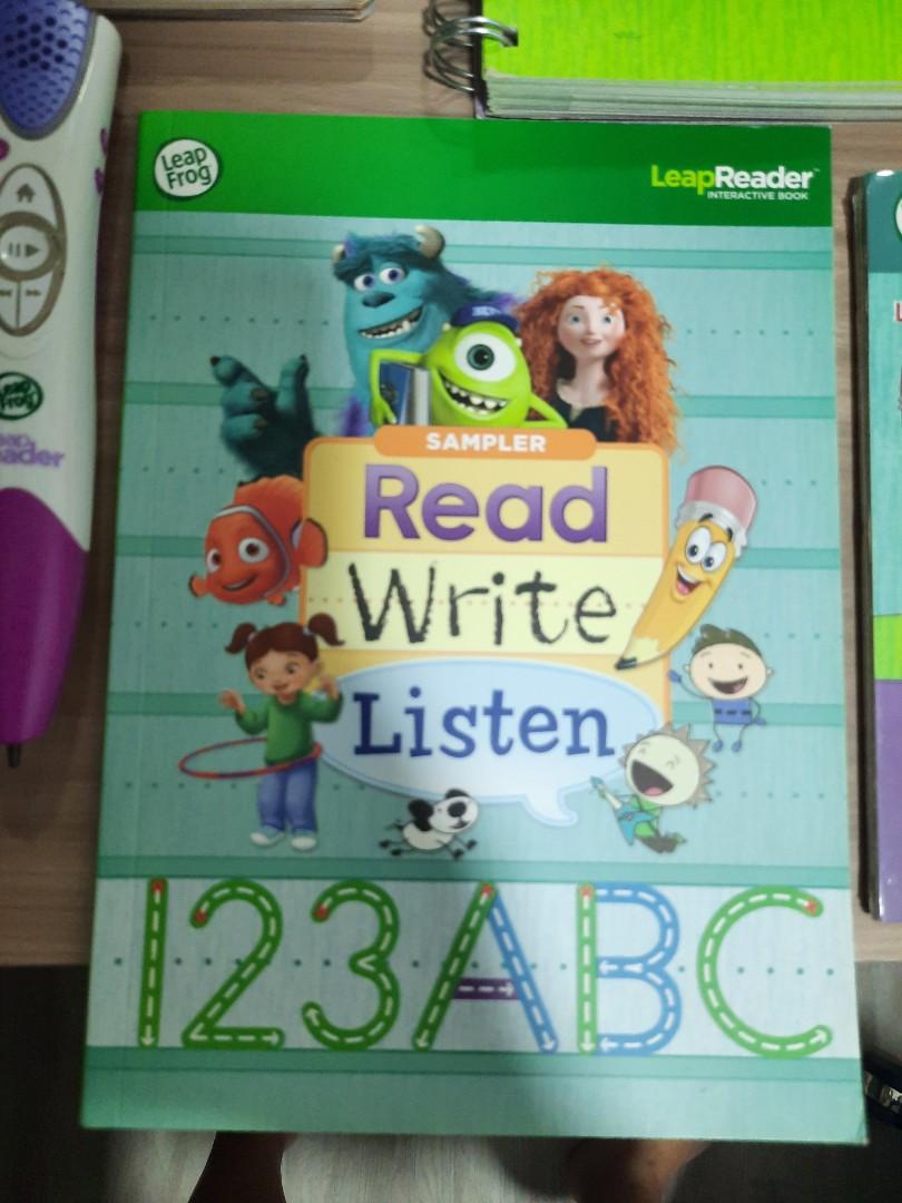 Leap Frog LeapReader interactive books, LeapFrog learning paper ...
