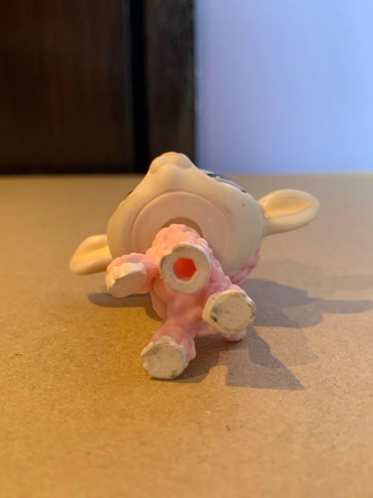 Littlest pet shop authentic lps pink lamb with baby stroller, Hobbies ...