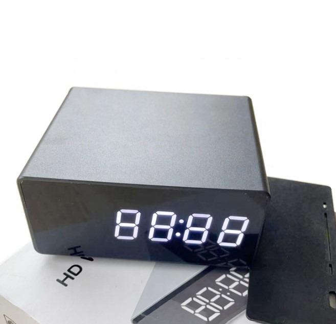 Lookcam APP 1080P Night Vision Hidden Spy Secret Wall Alarm Clock ...