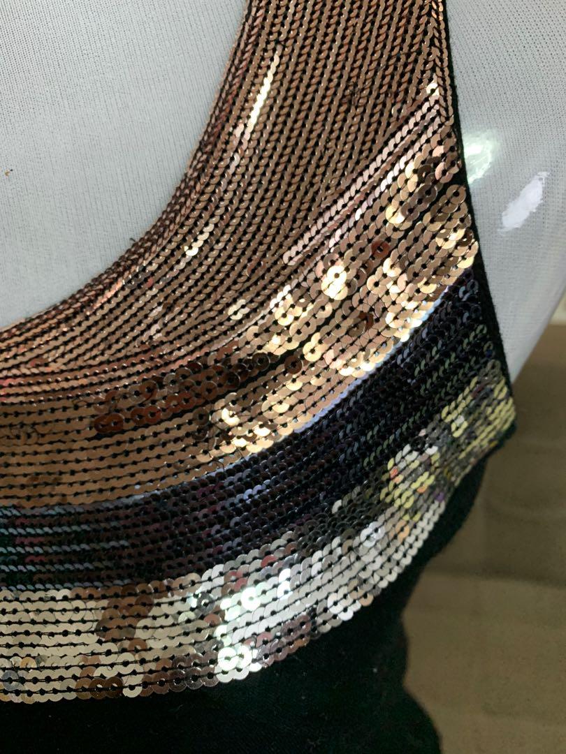 Mango sequin top (mine not ukay), Women's Fashion, Tops, Blouses on ...