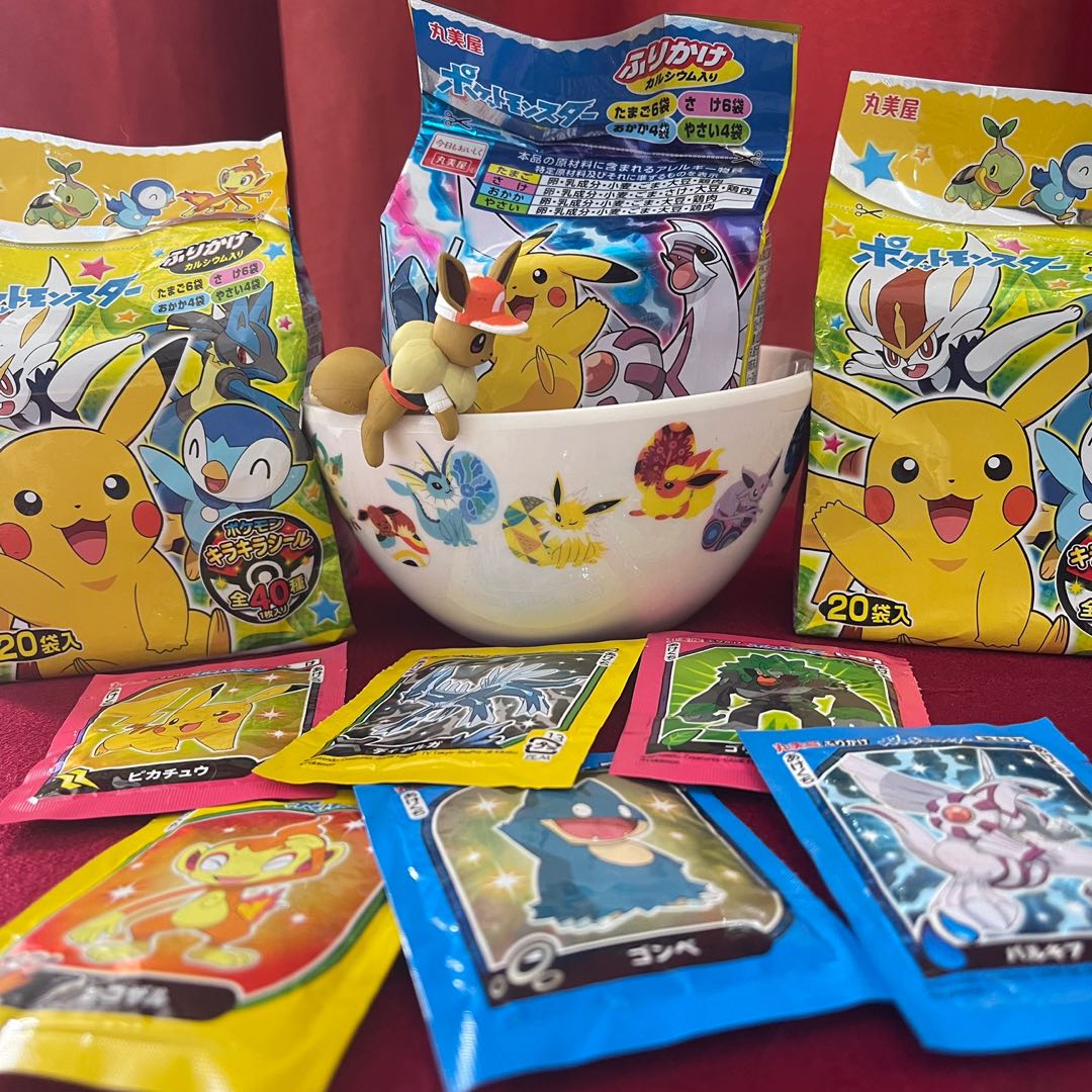 Marumiya Pokemon Furikake Rice Seasoning, Food & Drinks, Spice ...