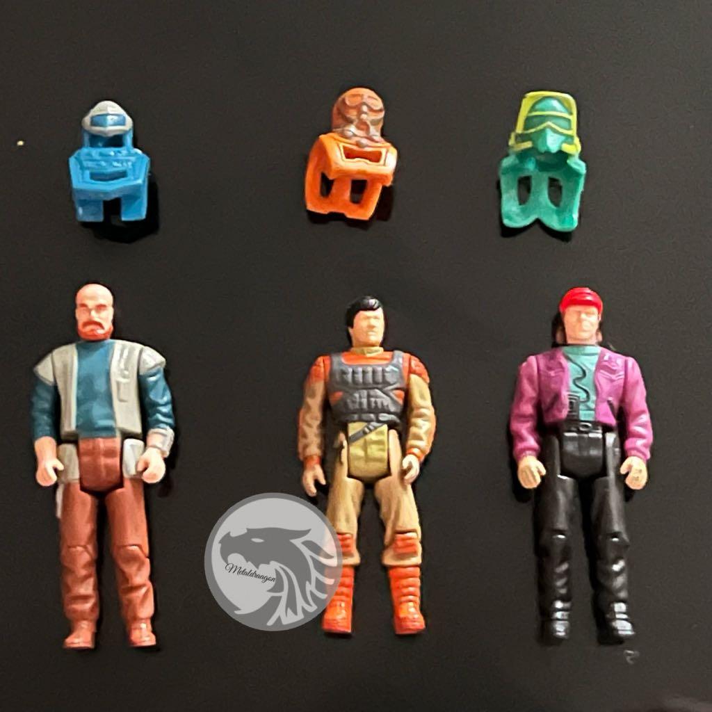 MASK Vintage Kenner Action Mini Figures 1986 | Alex Sector | Bruce Sato ...