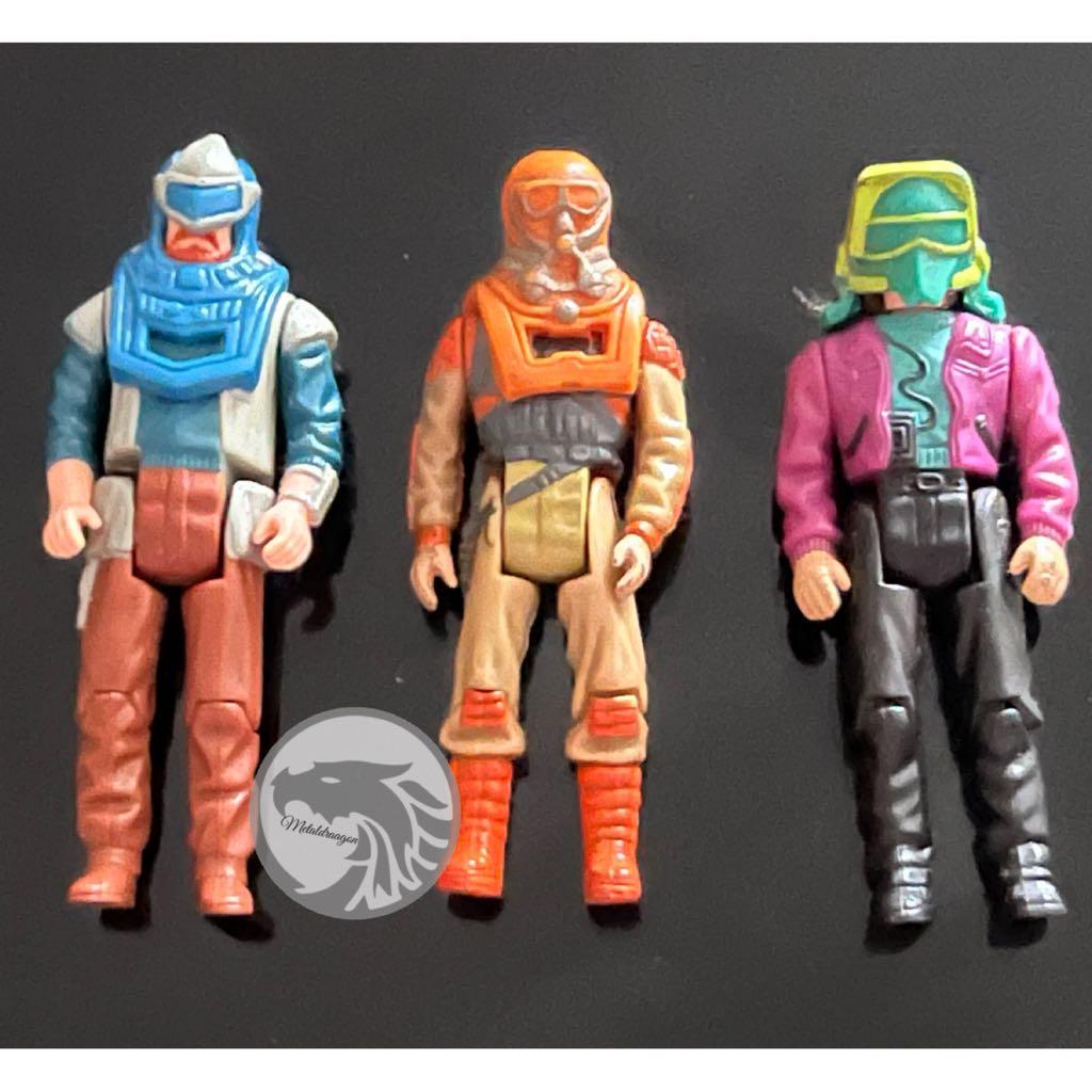 MASK Vintage Kenner Action Mini Figures 1986 | Alex Sector | Bruce Sato ...