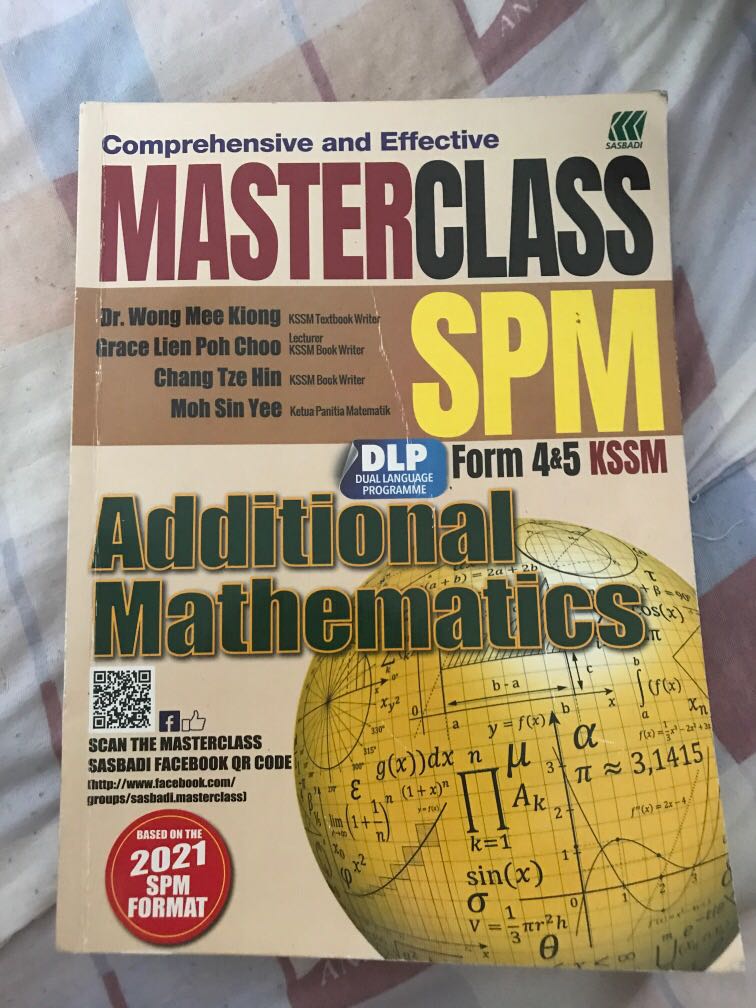 Masterclass SPM KSSM ADDMATHS, Hobbies & Toys, Books & Magazines ...