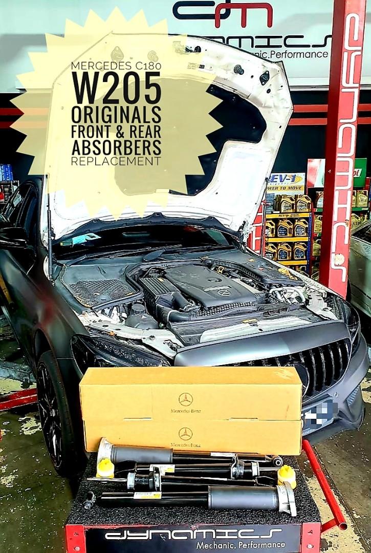 Mercedes C180/200 (W205) & A180/200(W176) : Original Front/Rear ...