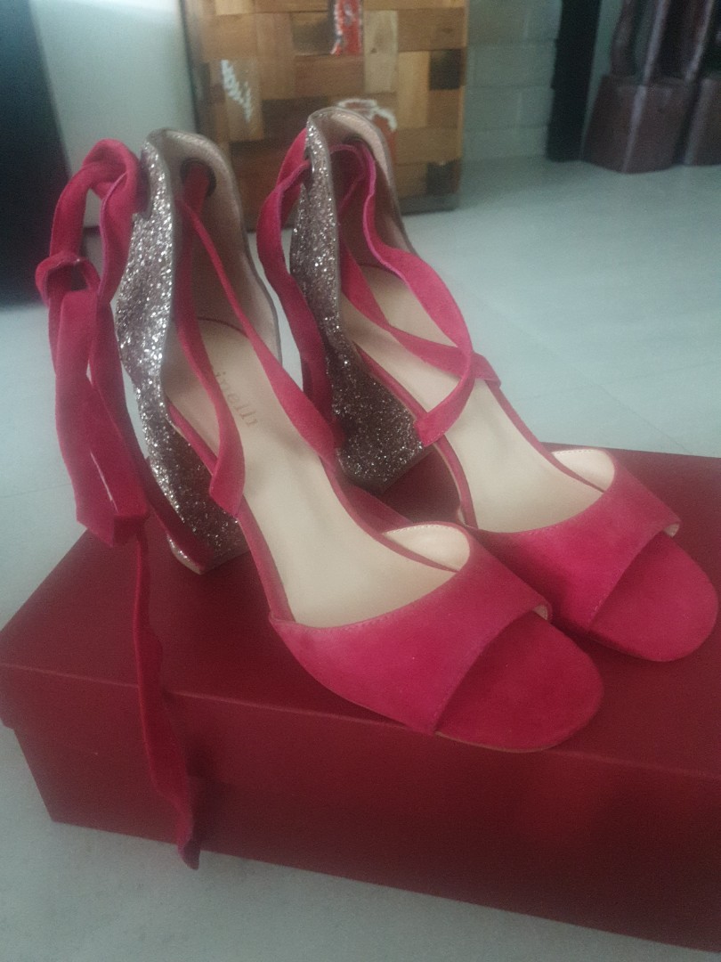 Minelli Blocked 3" Heels, Women's Fashion, Footwear, Heels on Carousell
