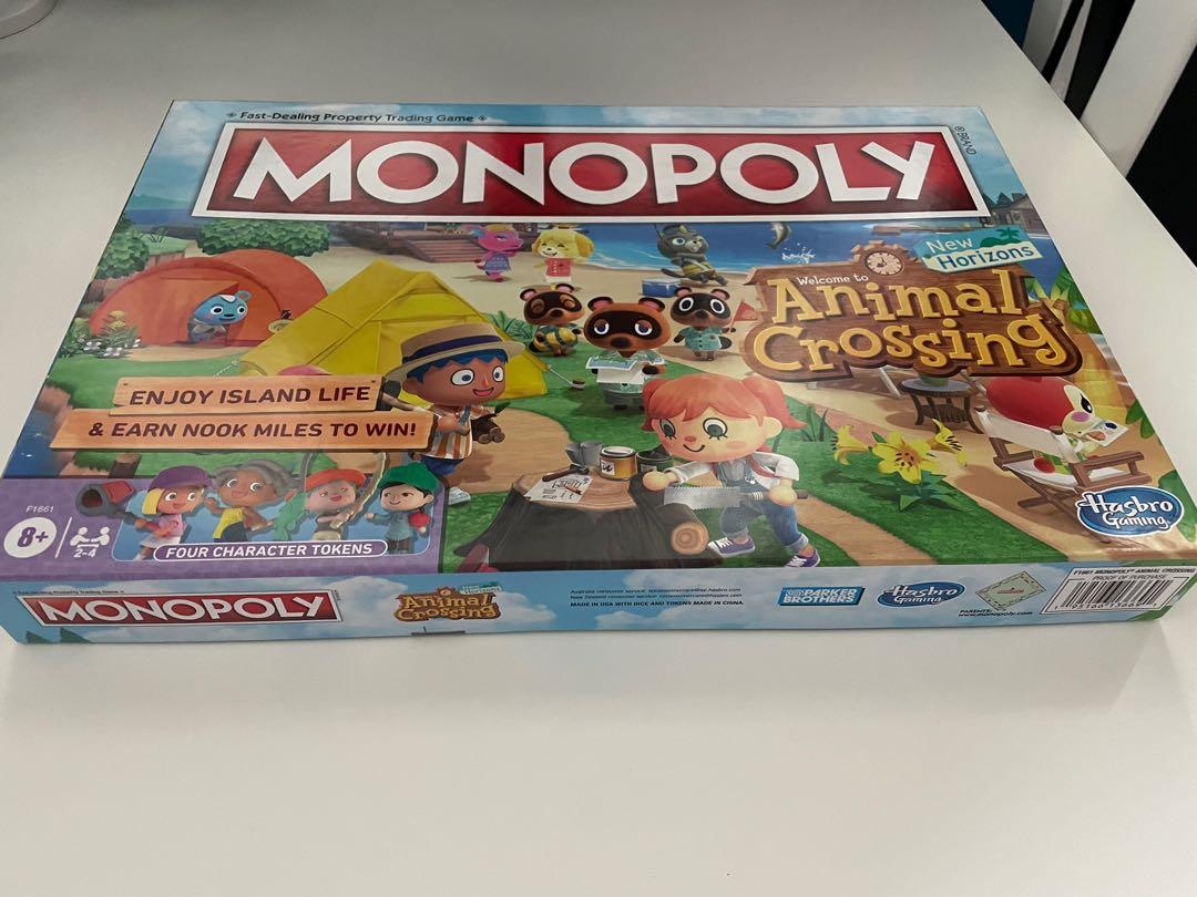 MONOPOLY Animal Crossing New Horizons Edition Board Game (Brand new ...