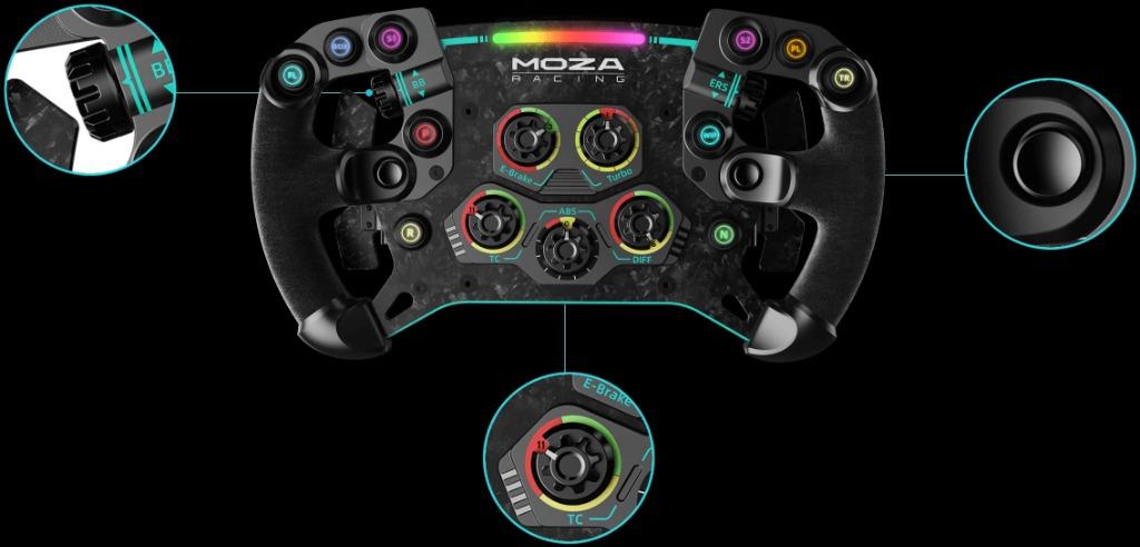 MOZA RACING GS WHEEL - NOT SIMAGIC ALPHA, IMM SOURCE, LOGITECH G29 ...