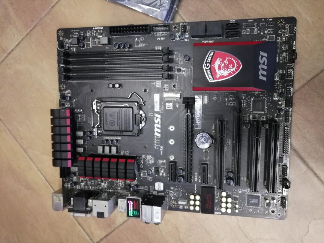 MSI H97 Gaming 3, Computers & Tech, Parts & Accessories, Computer Parts ...