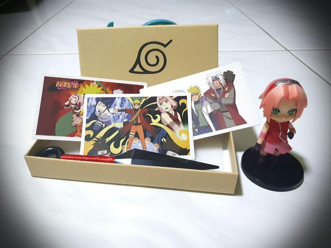 Naruto Gift Set, Hobbies & Toys, Memorabilia & Collectibles, Fan ...