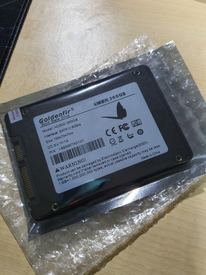 NEW SSD 360GB SATA111 Fast Read Write on Carousell