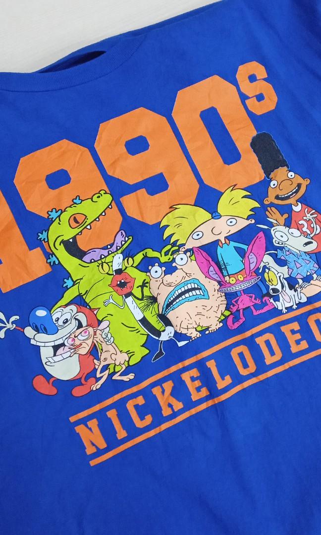 Nickelodeon 1990, Men's Fashion, Tops & Sets on Carousell