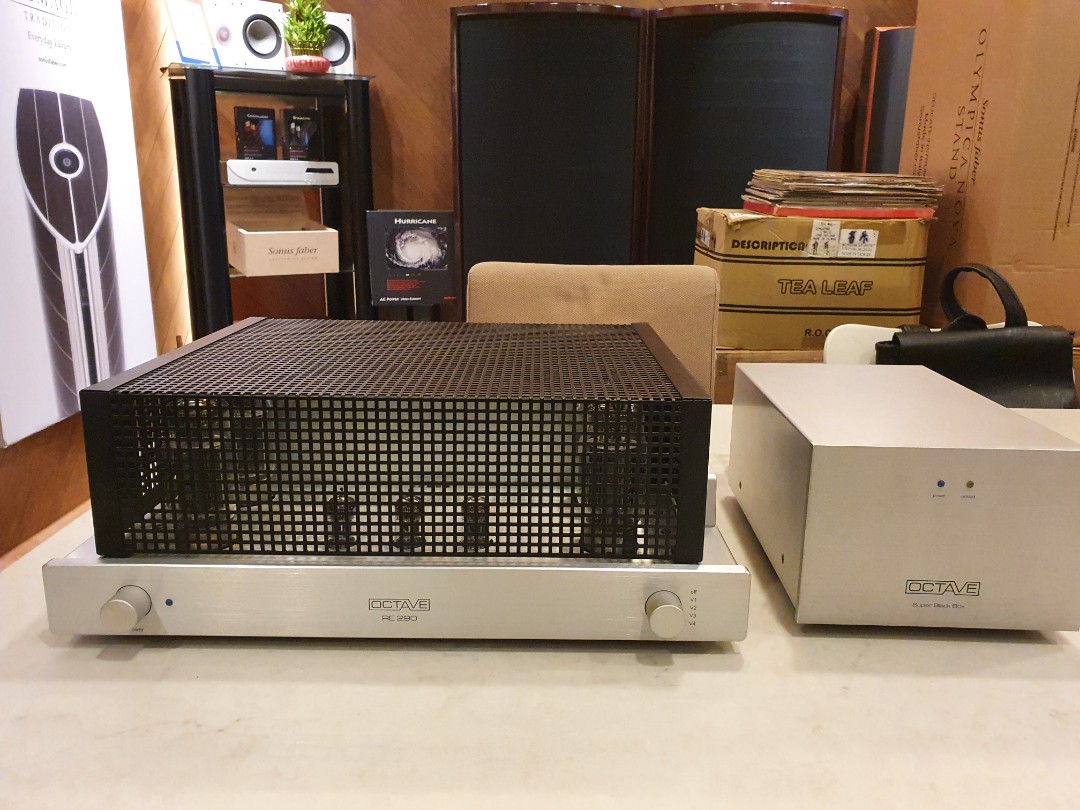 Octave RE 290 100w tube power amp, Audio, Soundbars, Speakers ...
