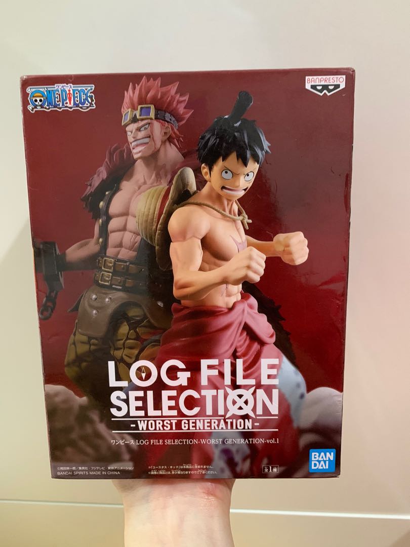 One Piece Luffy Figurine - Log File Selection - Worst Generation Vol.1 ...